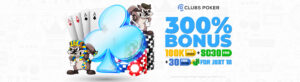 Welcome Bonus For New Players | Clubspoker.com